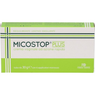 Micostop Plus Crema Vaginale 30g con 6 Applicatori Monouso